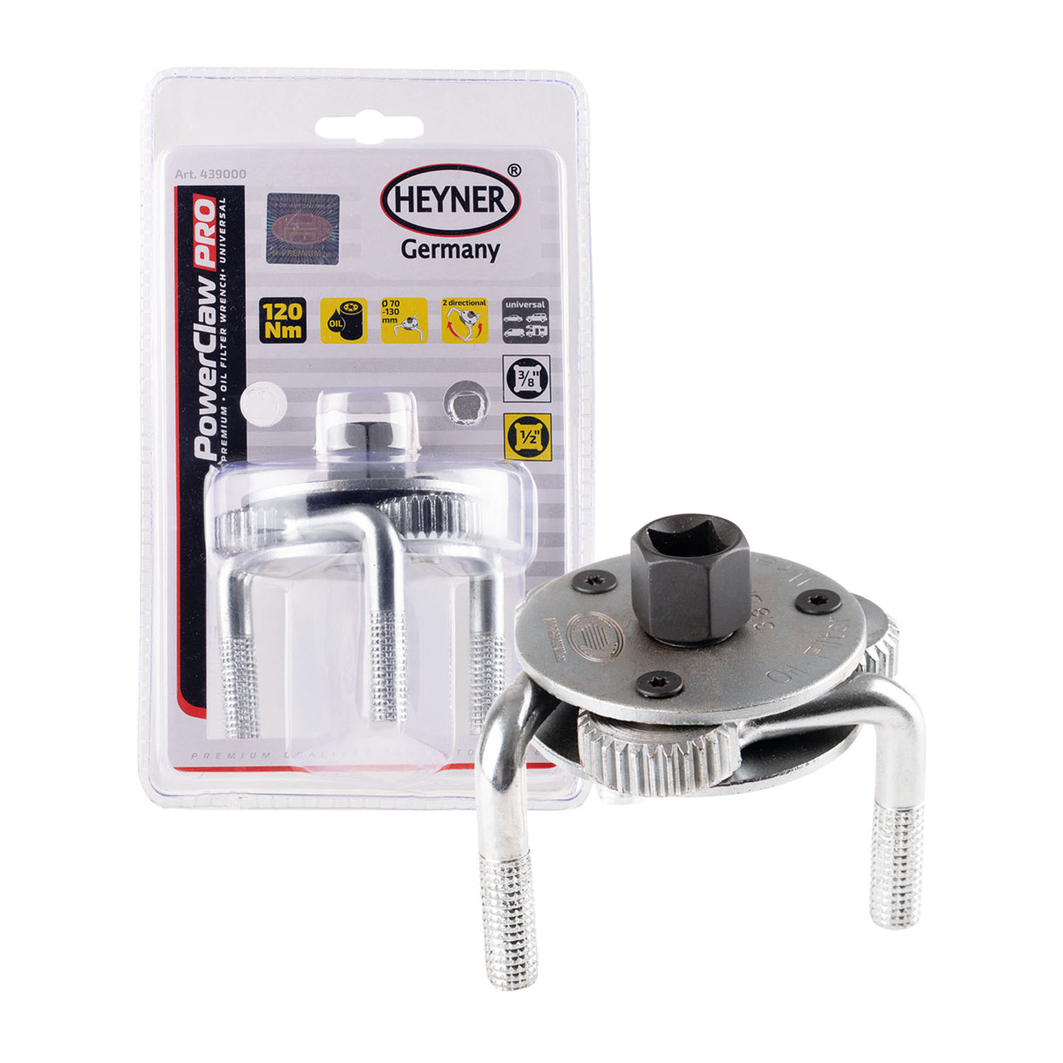 Κλειδί φίλτρου λαδιού Heyner 439000 - Lubricant Store
